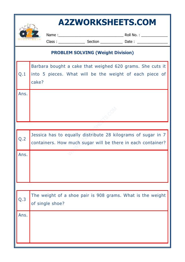 A2Zworksheets:Worksheet of Division-01-Division-Maths