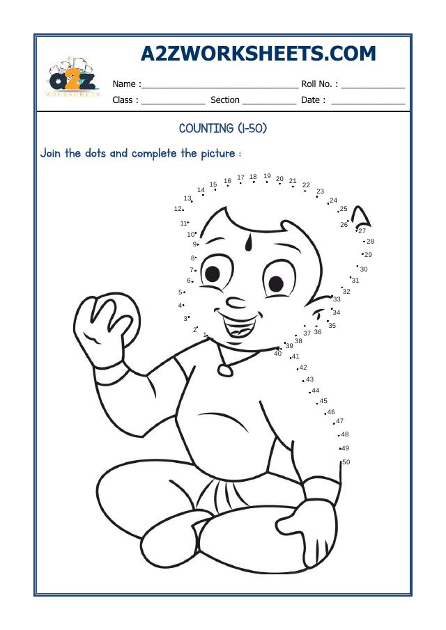A2Zworksheets:Worksheet of Join The Dots And Complete The Picture-08 ...