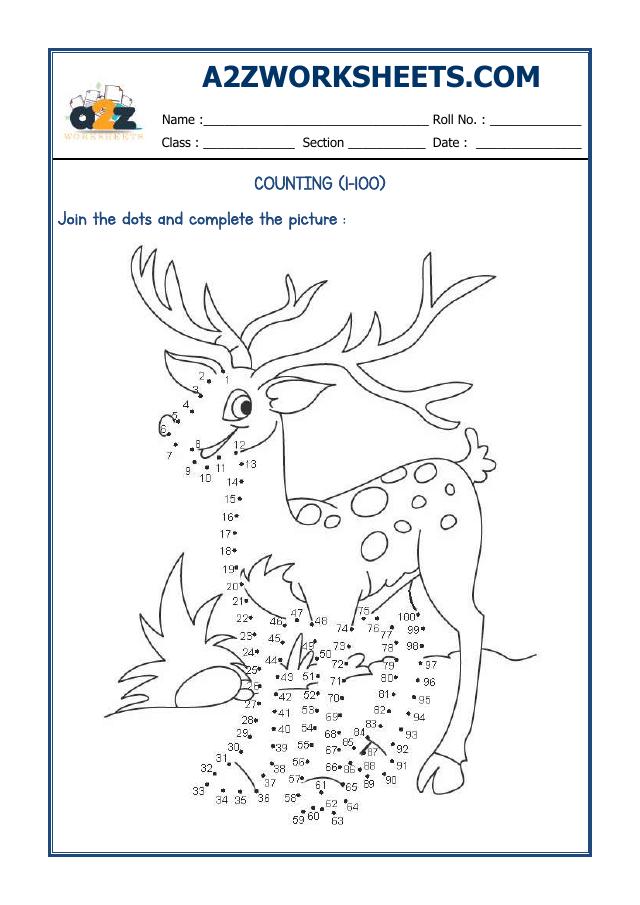 A2Zworksheets:Worksheet of Join The Dots And Complete The Picture-05 ...