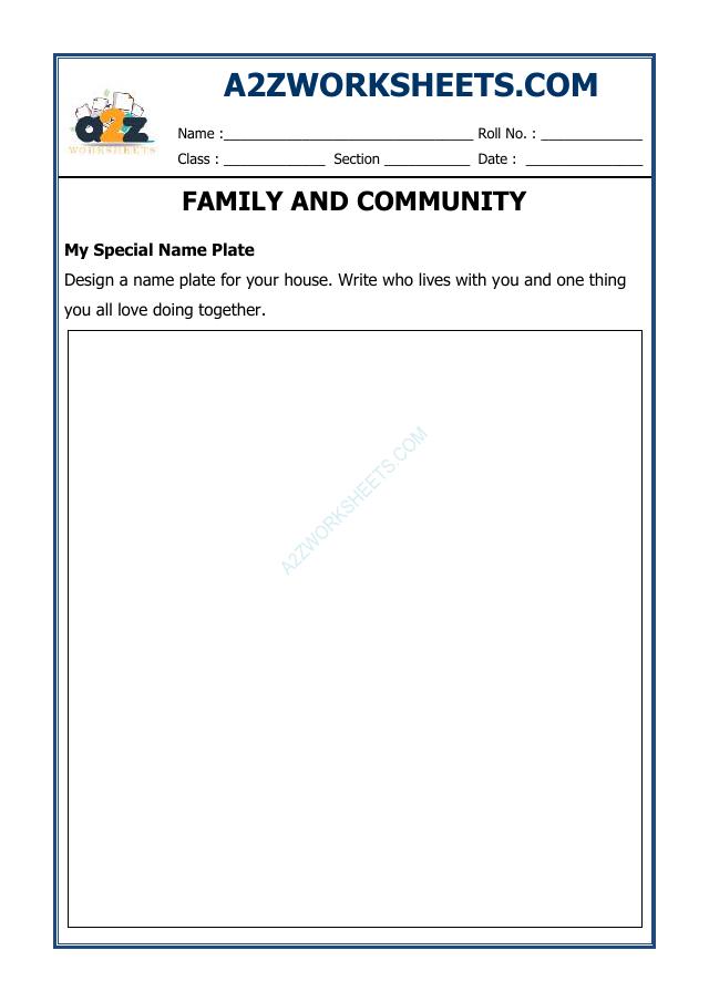 A2Zworksheets:Worksheet of Things Around Us-Plants and Living Organisms ...